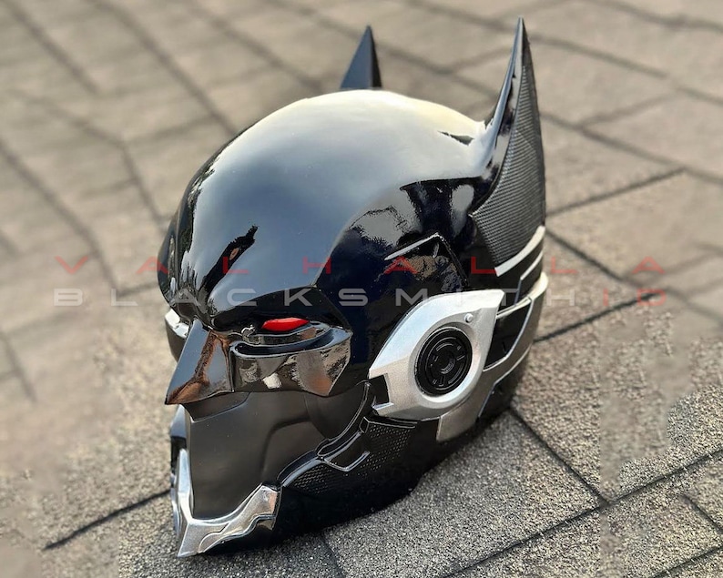 Bat Knight Beyond Armored Cosplay Helmet High Quality - Etsy Australia