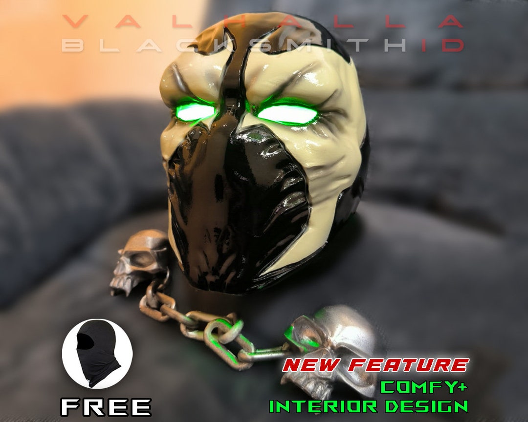 Hell Spawn Superhero Cosplay Helmet Costume High Quality - Etsy