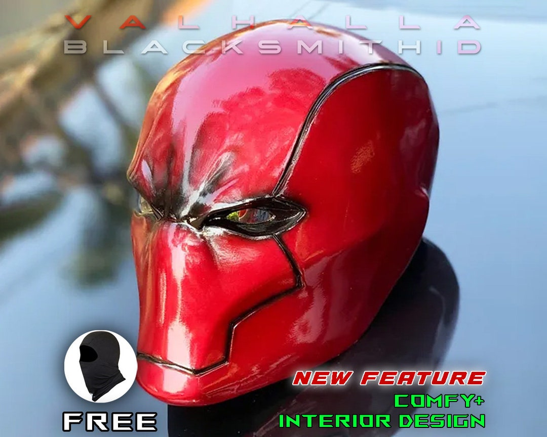 Red Hood Rebirth Cosplay Helmet or Mask High Quality Costume - Etsy