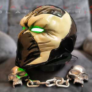 Hell Spawn Superhero Cosplay Helmet Costume High Quality - Etsy