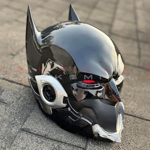 Bat Knight Armored Cosplay Helmet High Quality - Etsy