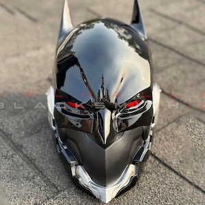 Bat Knight Armored Cosplay Helmet High Quality - Etsy