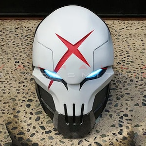 Red X Cosplay Helmet Costume - Etsy