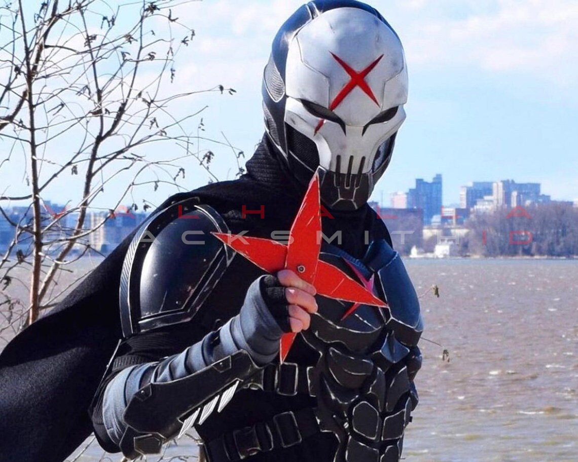Red X Cosplay Helmet Costume - Etsy UK
