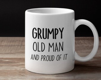 Old Man Mug - Etsy