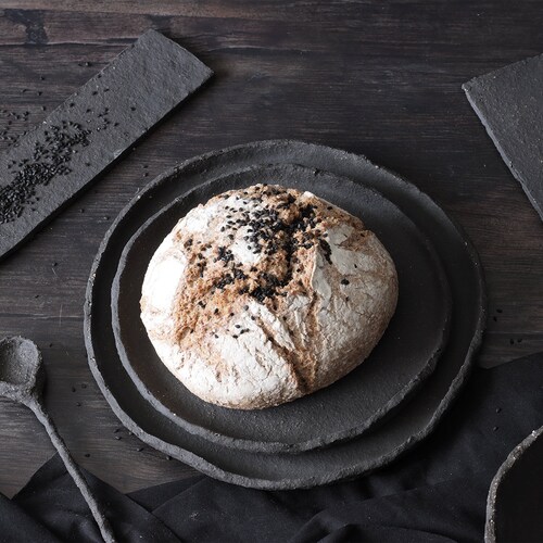 Black Dinnerware Set for Food Photography Dishware Set for - Etsy