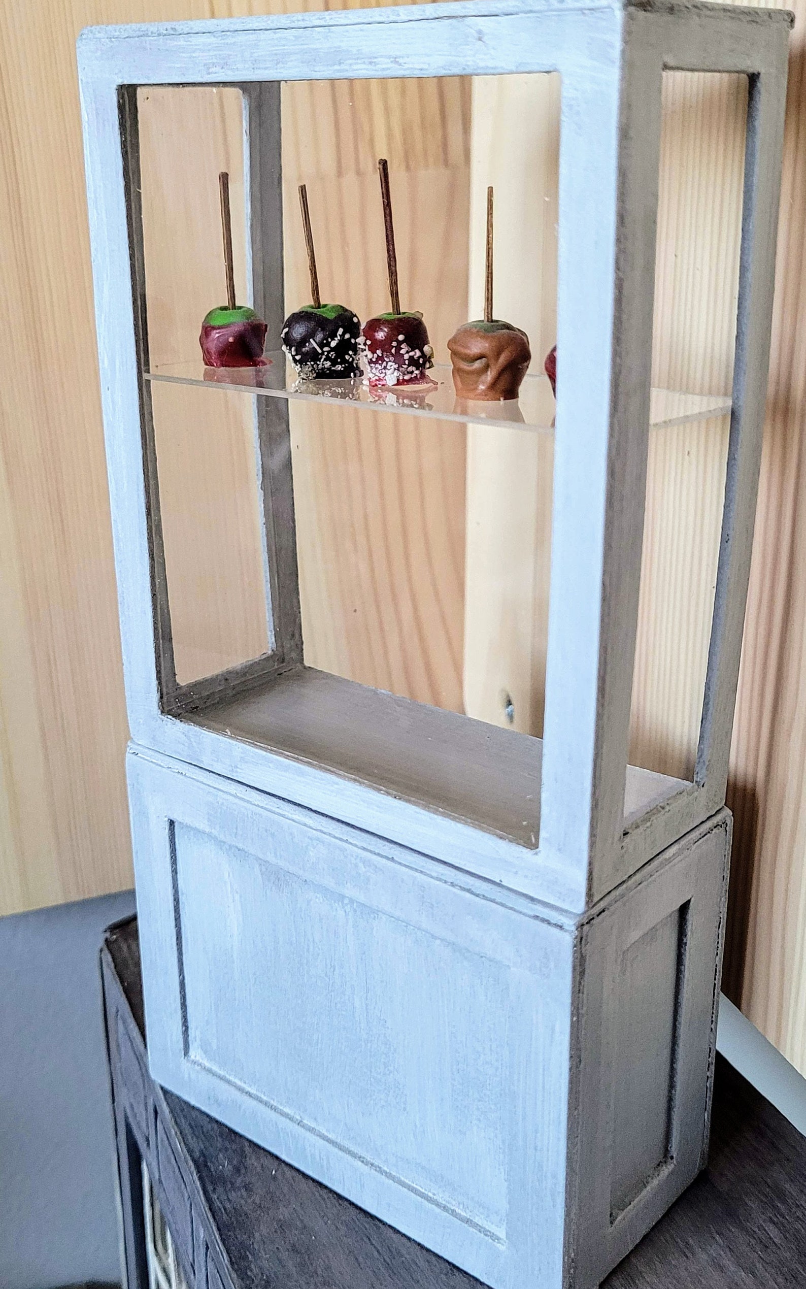 Dollhouse Tall Display Case SVG Cut File / Miniature Bakery or - Etsy