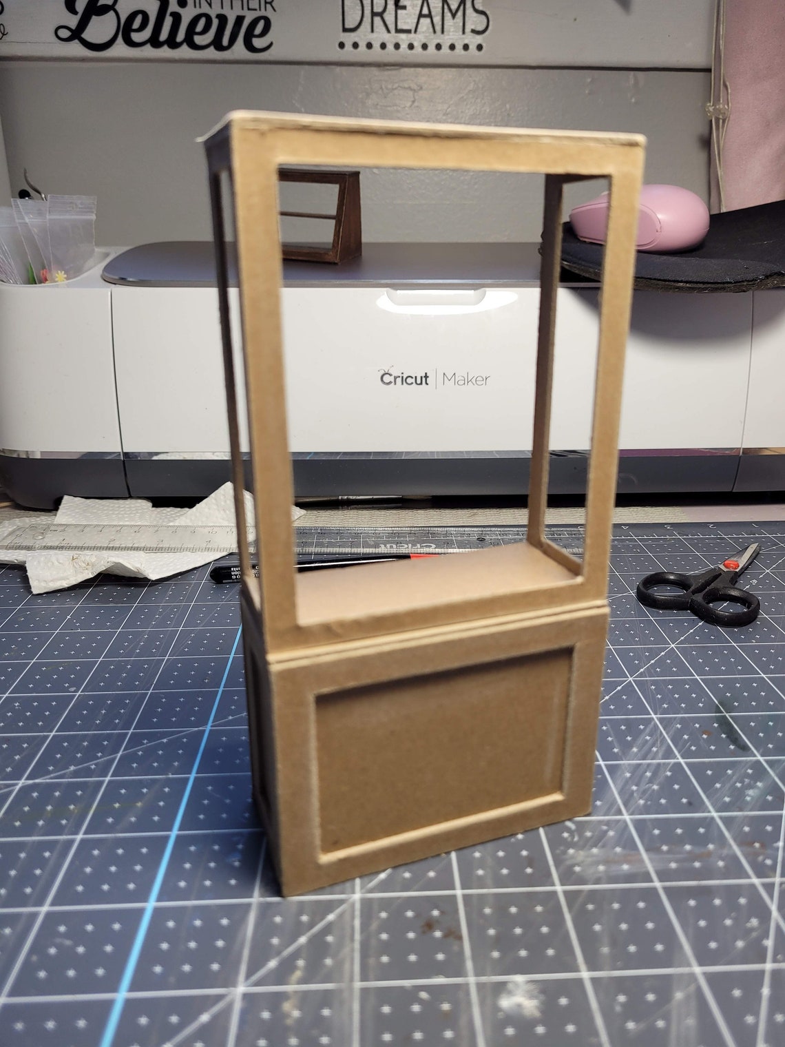 Dollhouse Tall Display Case SVG Cut File / Miniature Bakery or - Etsy