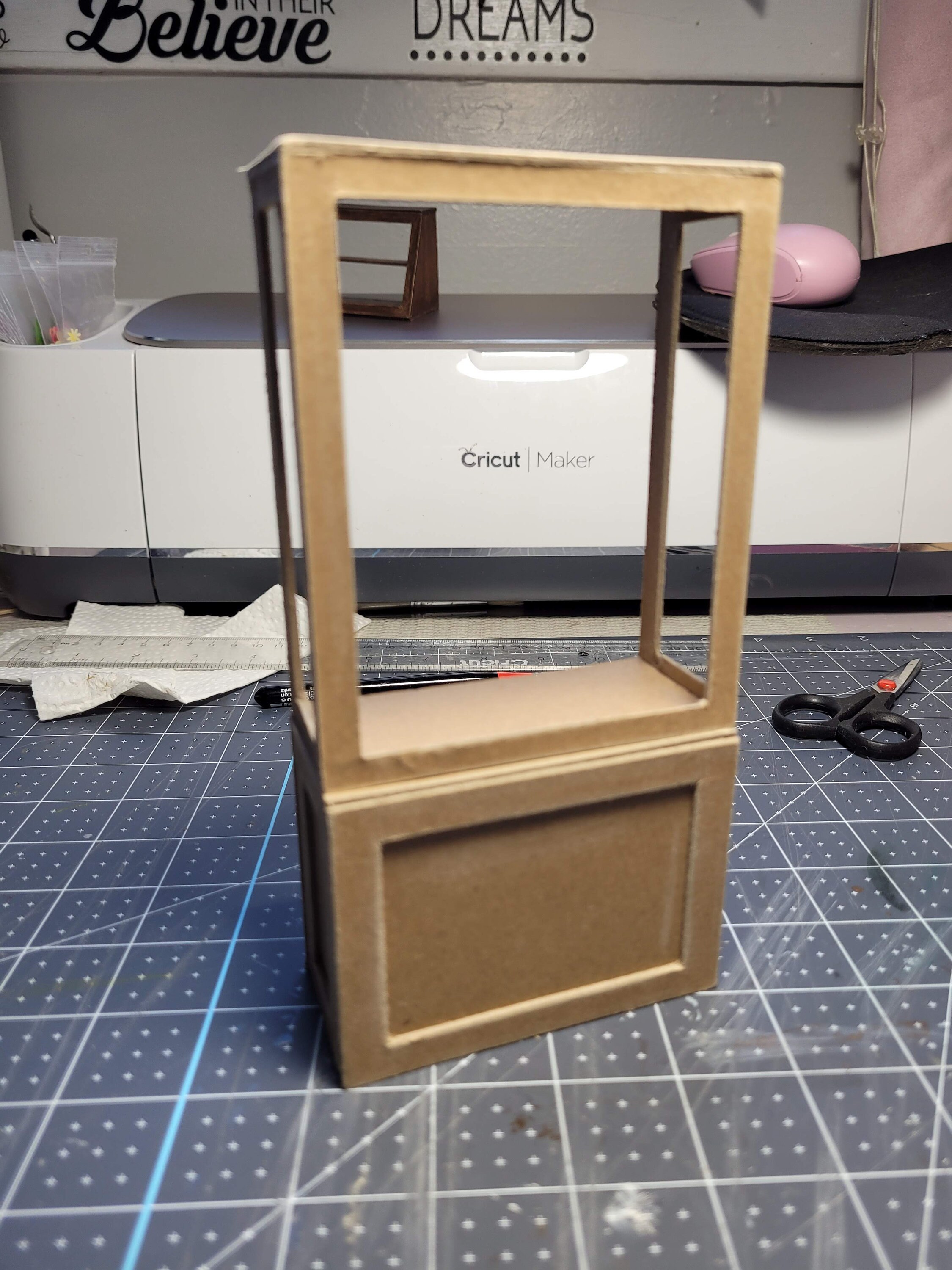 Dollhouse Tall Display Case SVG Cut File / Miniature Bakery or - Etsy