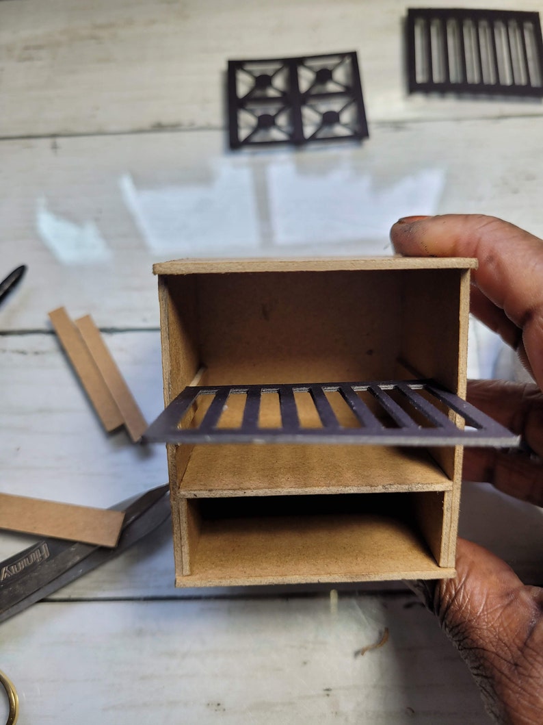 Dollhouse Furniture SVG Kitchen STOVE Unit / DIY Kitchen Stove - Etsy