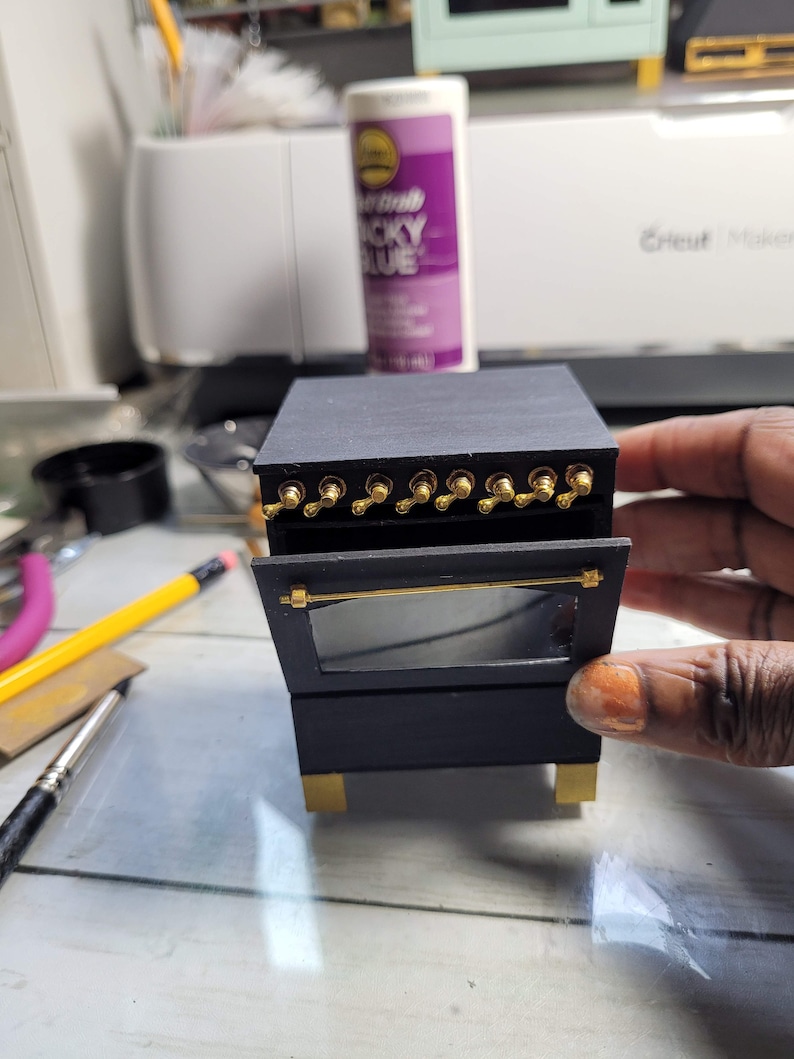 Dollhouse Furniture SVG Kitchen STOVE Unit / DIY Kitchen Stove - Etsy