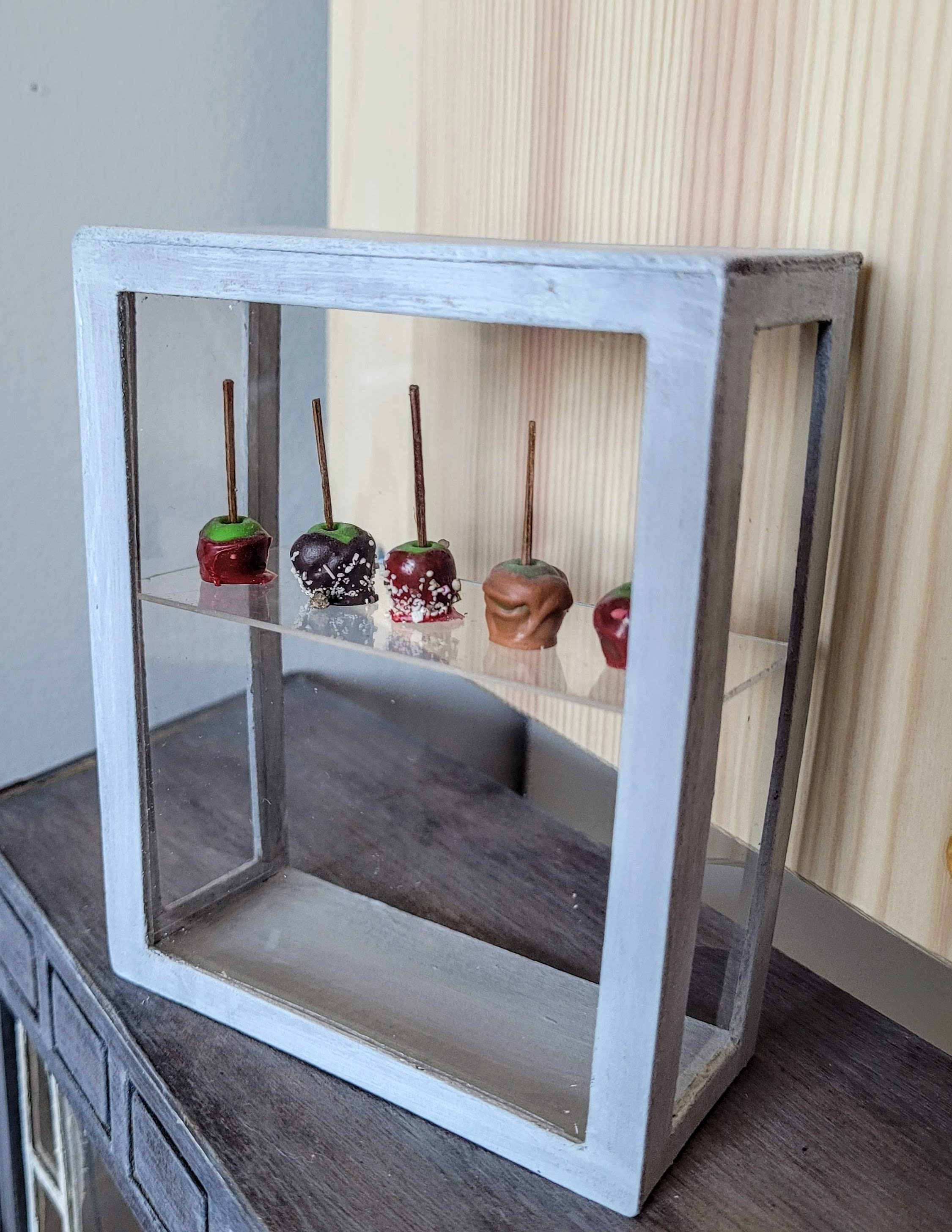 Dollhouse Tall Display Case SVG Cut File / Miniature Bakery or - Etsy