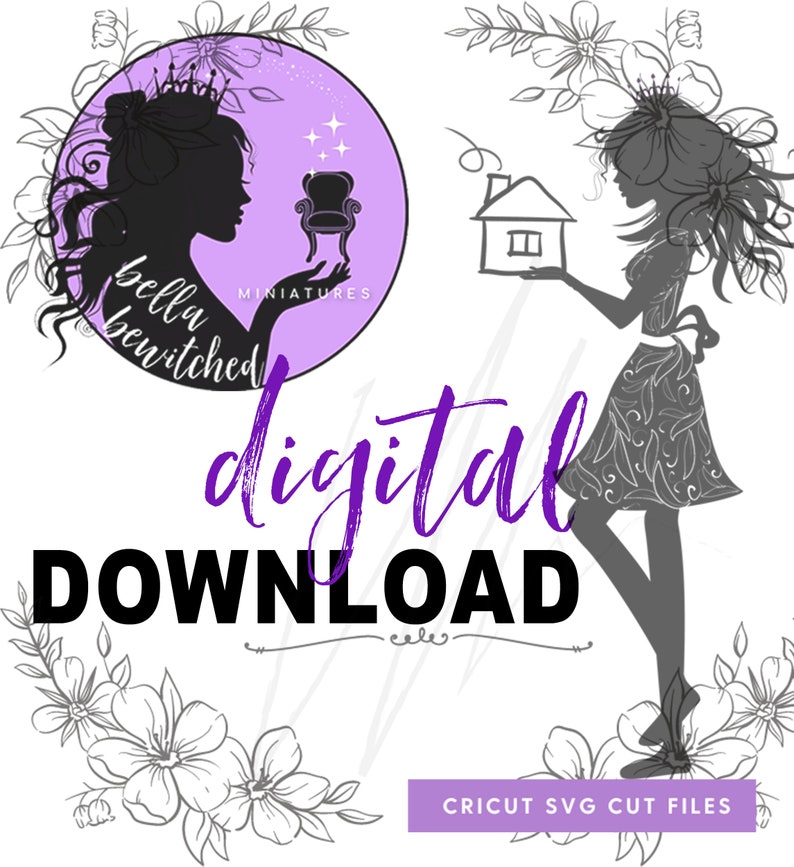 SVG Dollhouse Furniture, Sliding Door Apothecary, DIY Digital Cricut ...