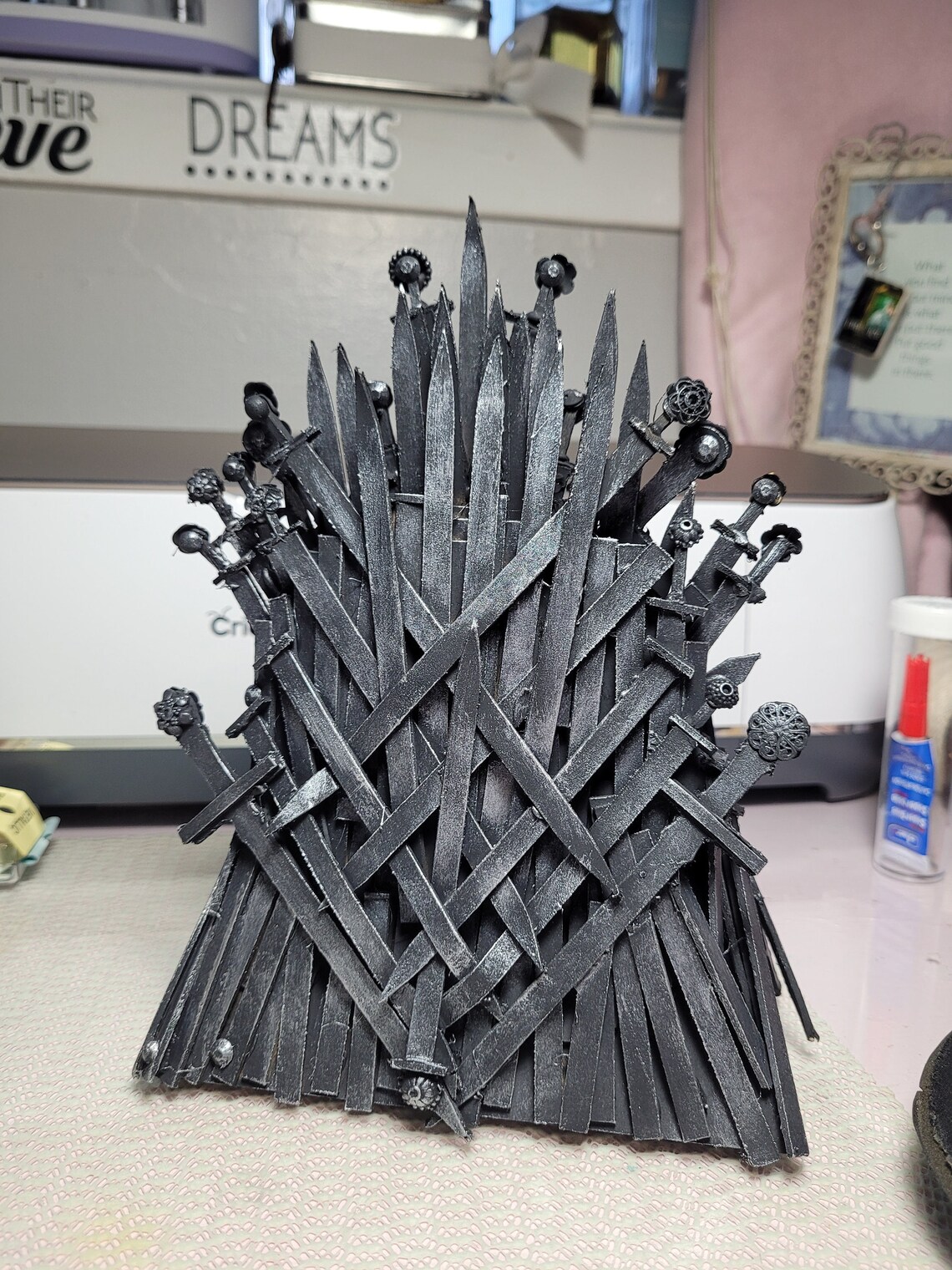 SVG File for Cricut inspired Iron Thrones Dollhouse - Etsy