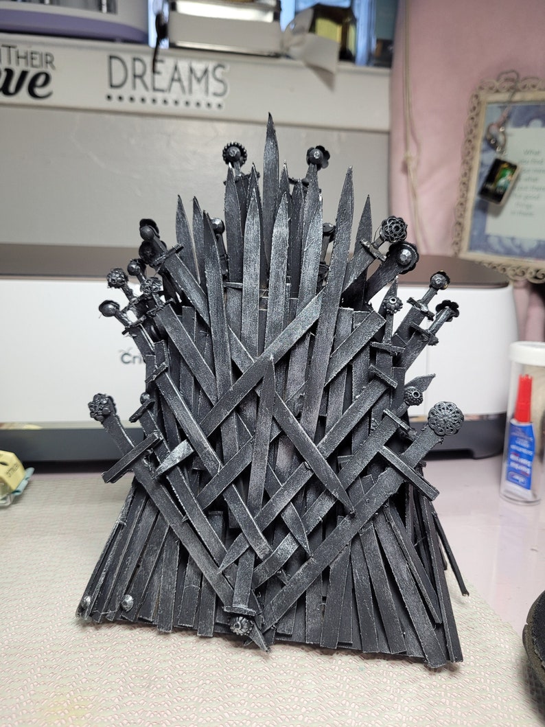 SVG File for Cricut inspired Iron Thrones Dollhouse - Etsy