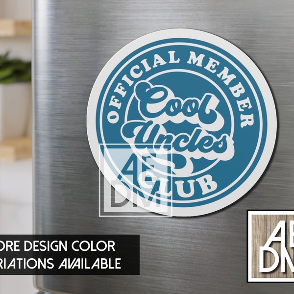 Uncle Picture Magnet - Etsy