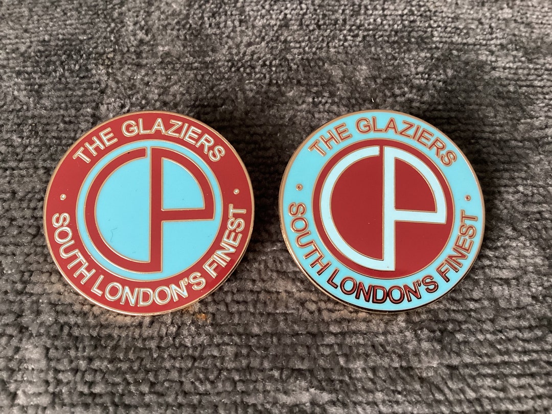 2 Crystal Palace Retro Tribute Enamel Pin Badges - Etsy Ireland