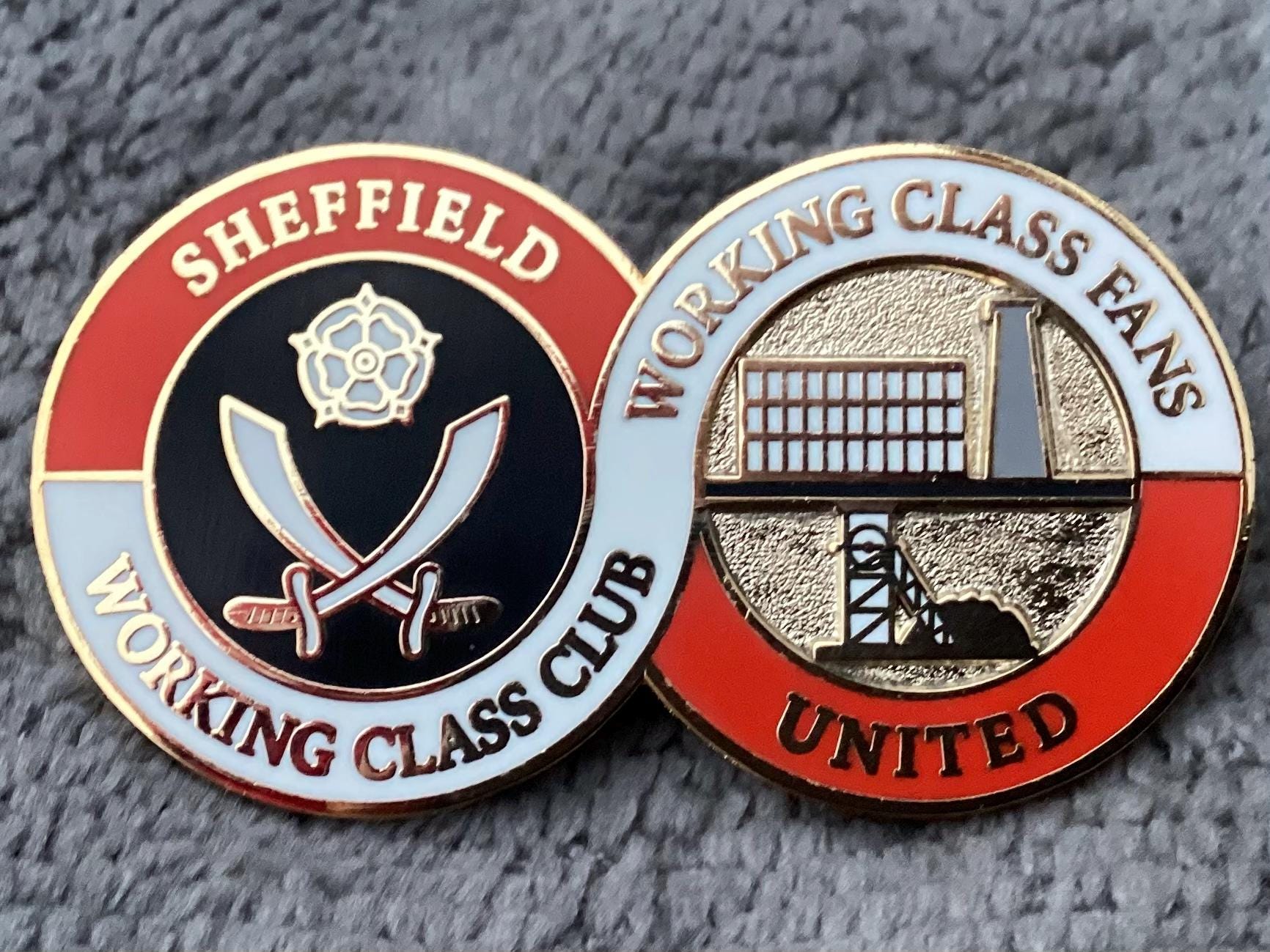Sheffield United Football Club Heritage Enamel Pin Badge - Etsy