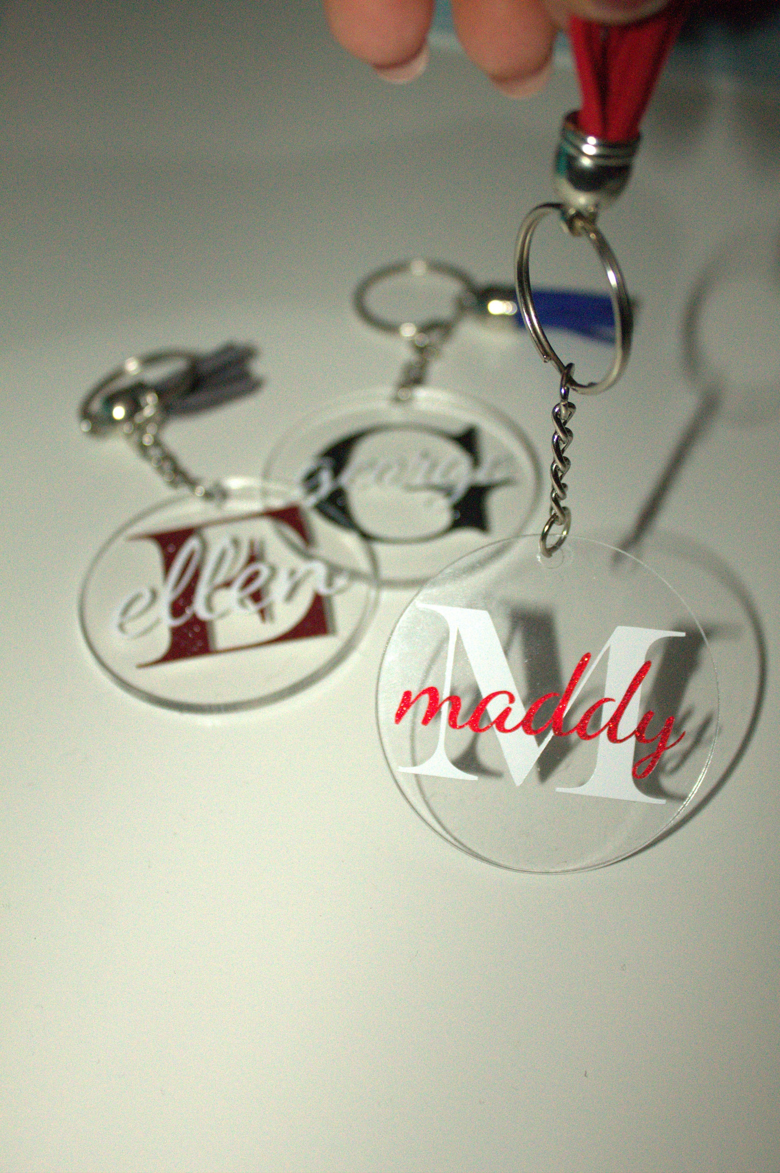 Personalised Vinyl Key Ring Gift Personalised Vinyl | Etsy