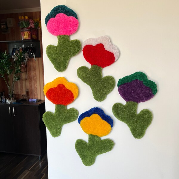 Tufted Wall Hanging - Etsy