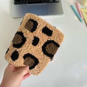 Leopard Print Keyboard Rug Mouse Pad Hand Tufted Leo Keyboard Pad ...