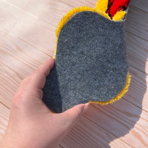 Yellow Snake With Roses Hand Tufted Runner Handmade Tuft Snake Rug ...