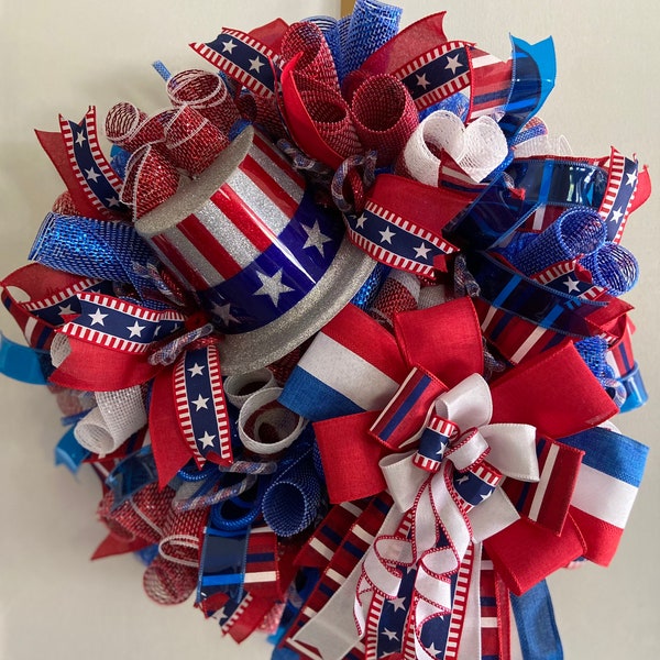 Veterans Day Wreath - Etsy