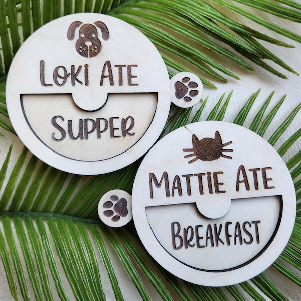 Dog Feeding Reminder Magnet - Etsy