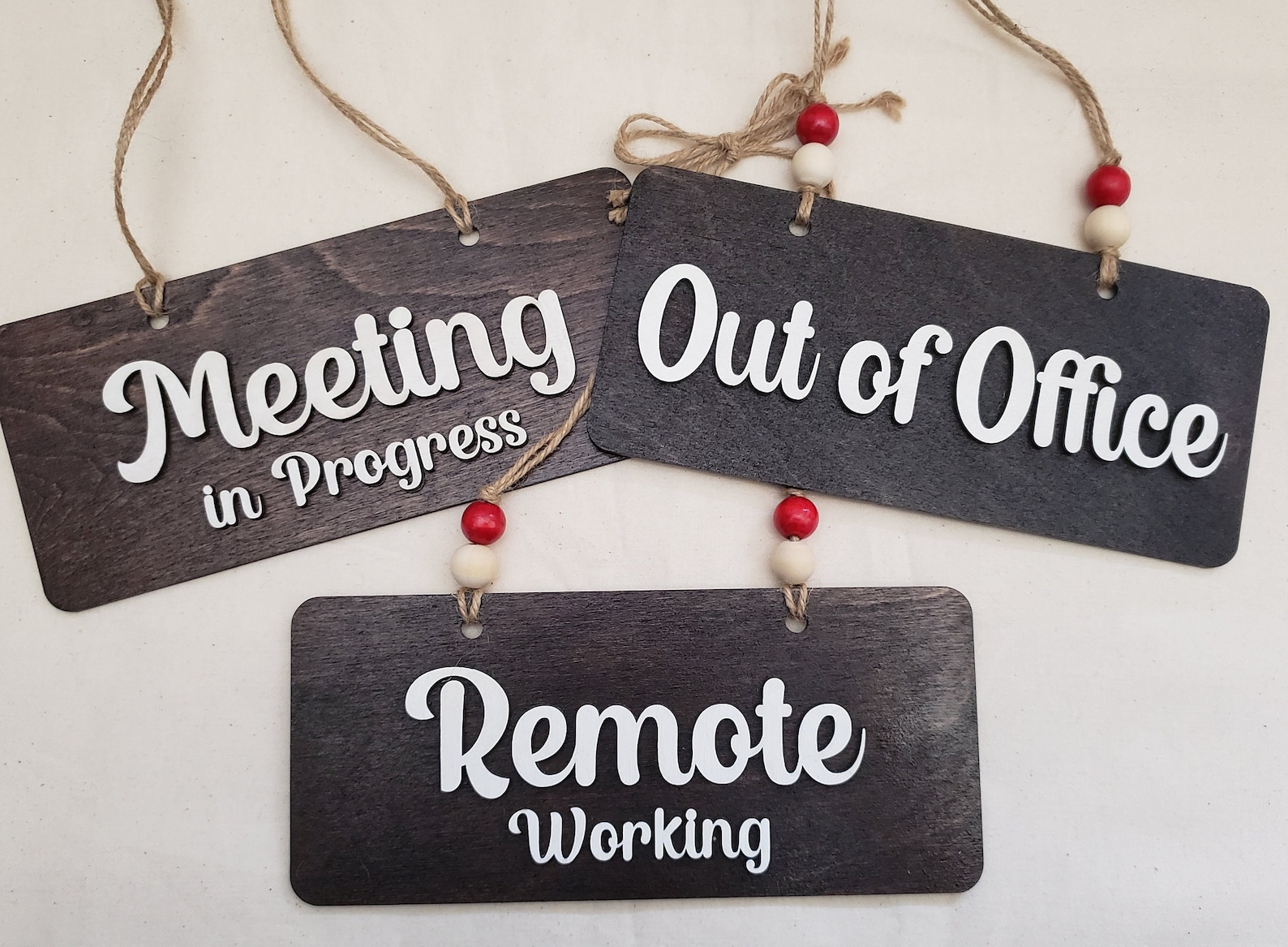 Office Door Sign Out of Office Sign Remote Working Sign - Etsy