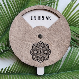 Personalized Office Door Spin Sign / Meeting in Progress Signs / Do Not ...