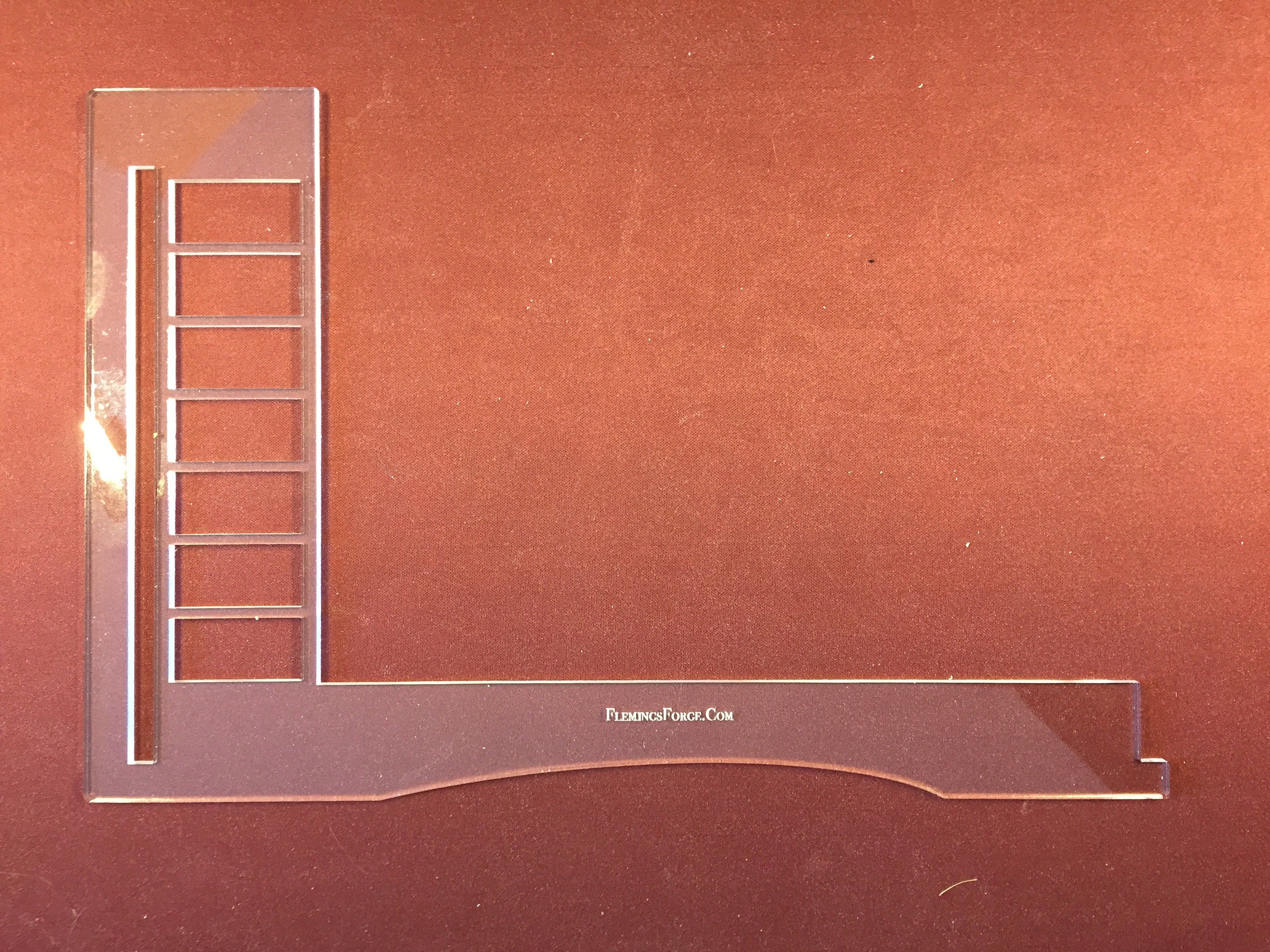Whistle Mountain Game Overlay, One-piece Clear Acrylic Frame (now With ...
