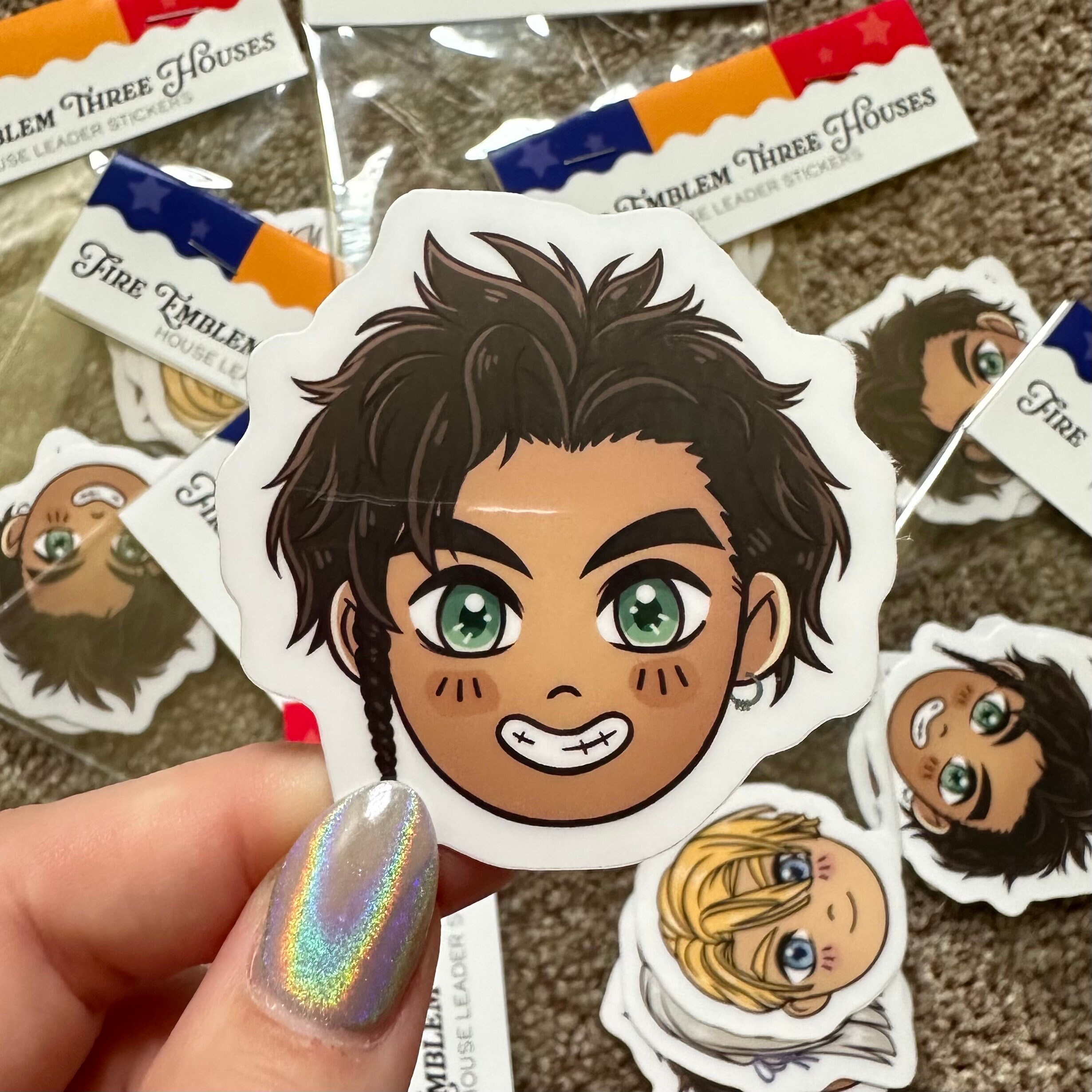 Fire Emblem 3 Houses Sticker Pack - Etsy