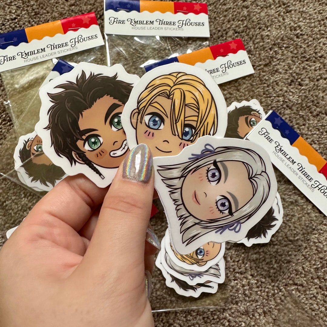 Fire Emblem 3 Houses Sticker Pack - Etsy