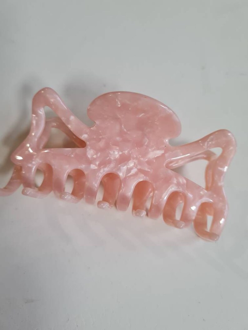 Baby Pink Hair Claw.strong Claw.acetate Medium Hair - Etsy UK