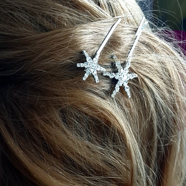 Star Hairpin - Etsy