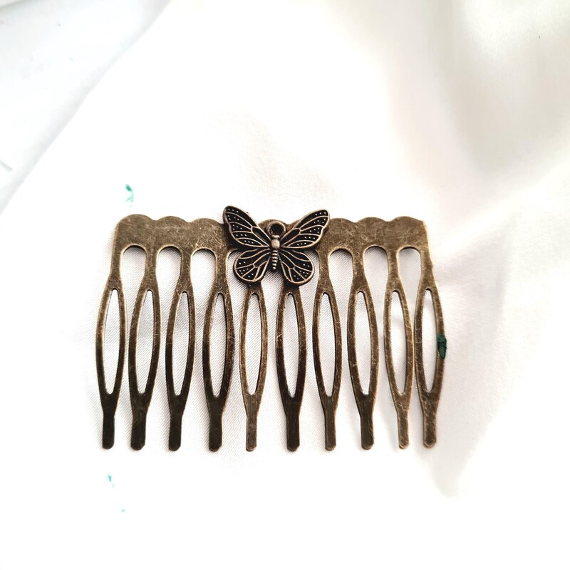 Butterfly Hair Comb - Etsy