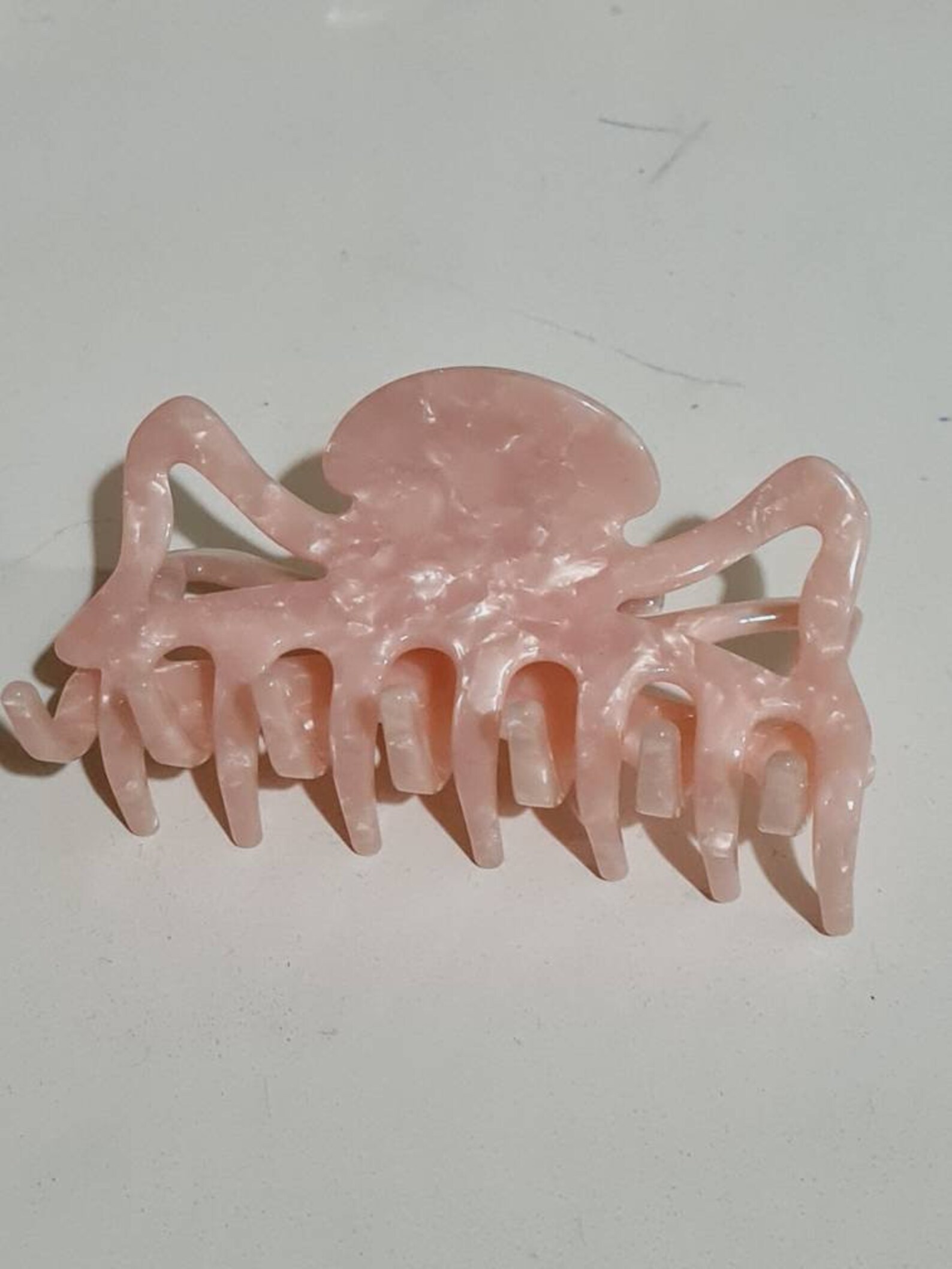 Baby Pink Hair Claw.strong Claw.acetate Medium Hair - Etsy UK