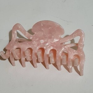 Baby Pink Hair Claw.strong Claw.acetate Medium Hair Barrette.pink ...