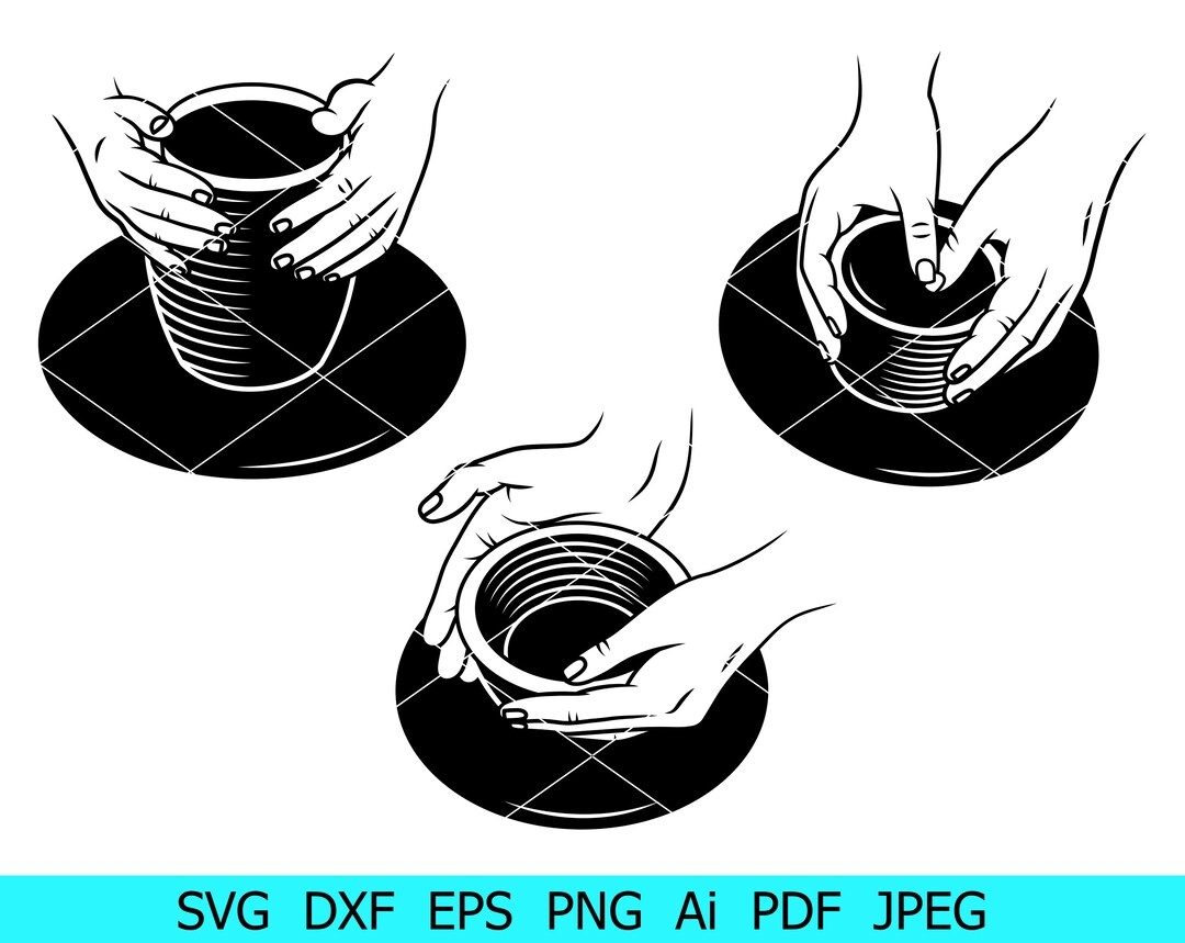 Pottery Svg, Ceramics Svg, Porcelain Png, Clay Svg, Crafts Svg, Pottery ...