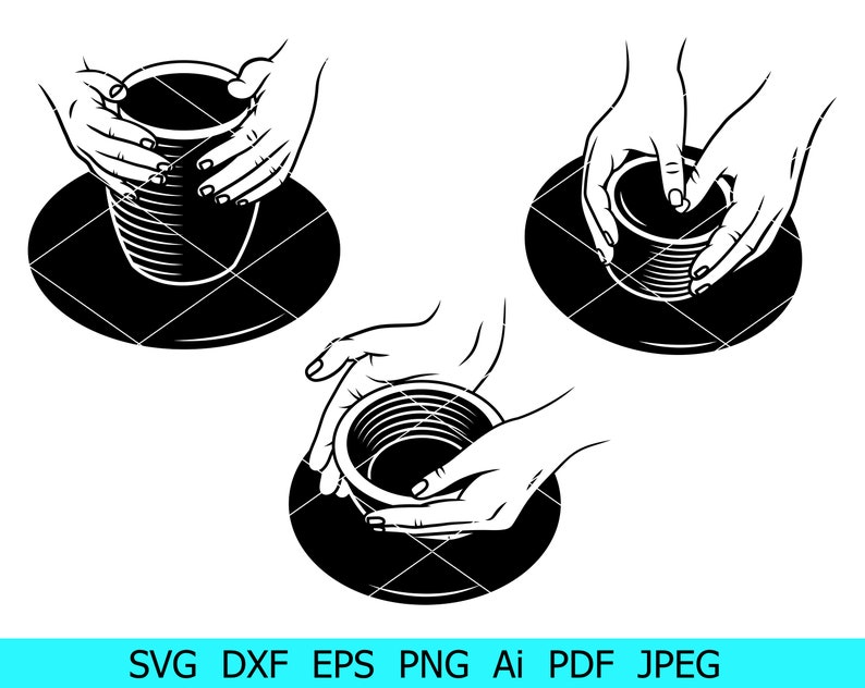 Pottery Svg, Ceramics Svg, Porcelain Png, Clay Svg, Crafts Svg, Pottery ...