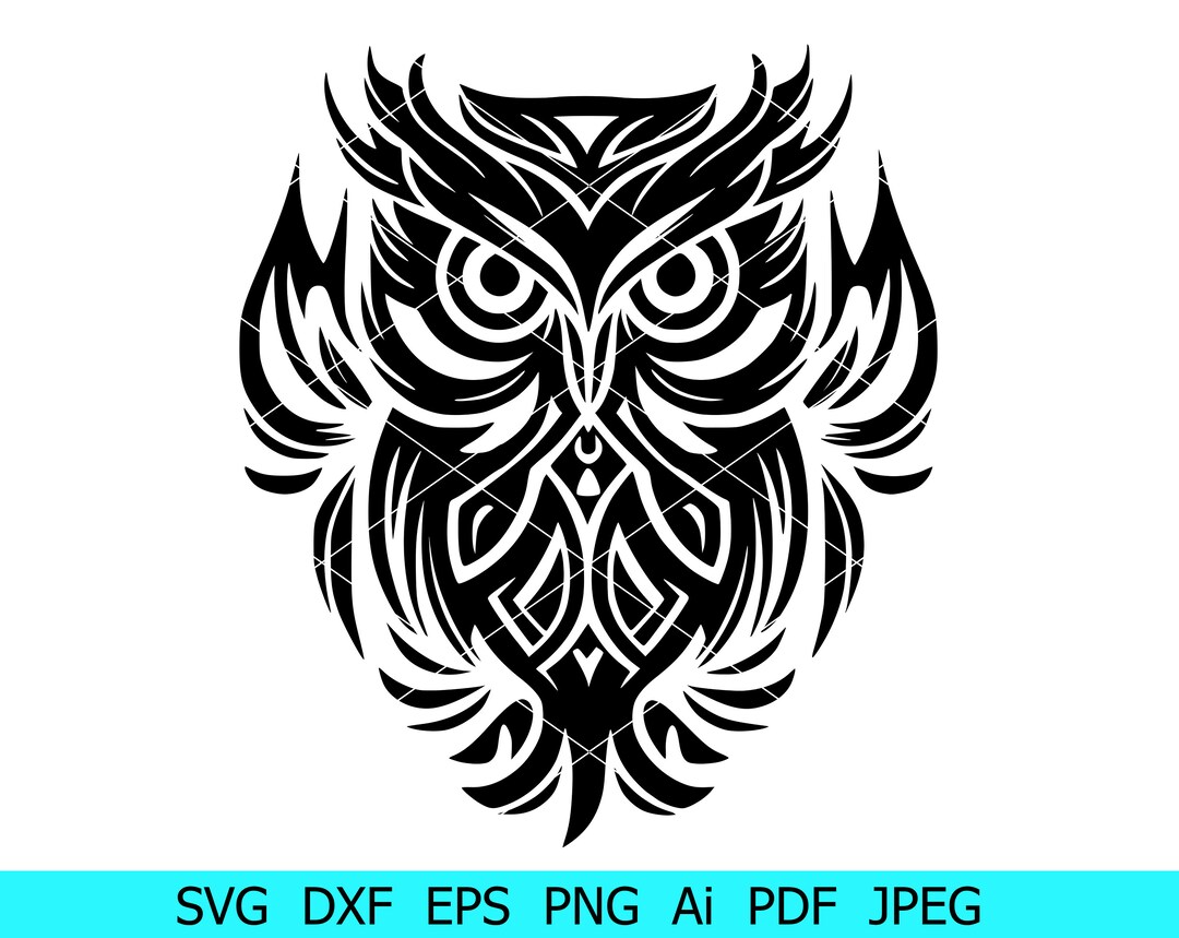 Owl Svg, Animal Svg, Owl Face Svg, Owl Cut File, Owl Vector, Owl Cricut ...