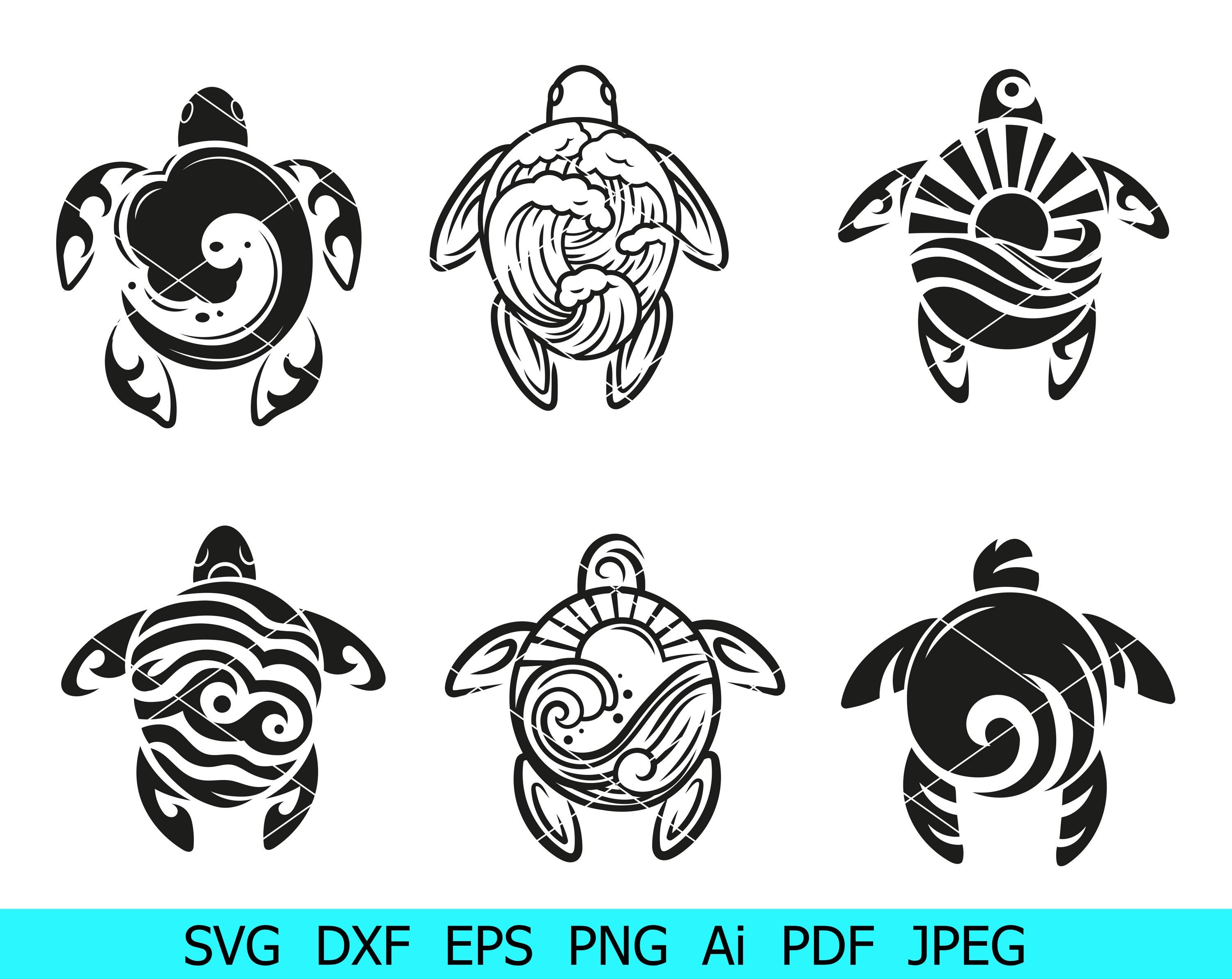 Turtle Svg, Turtle Svg Bundle, Ocean Animals Png, Turtle Png,turtle ...
