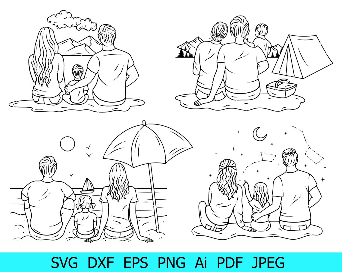 Family Vacation Svg,family Beach Vacation Svg,summer Vibes Svg, Family ...