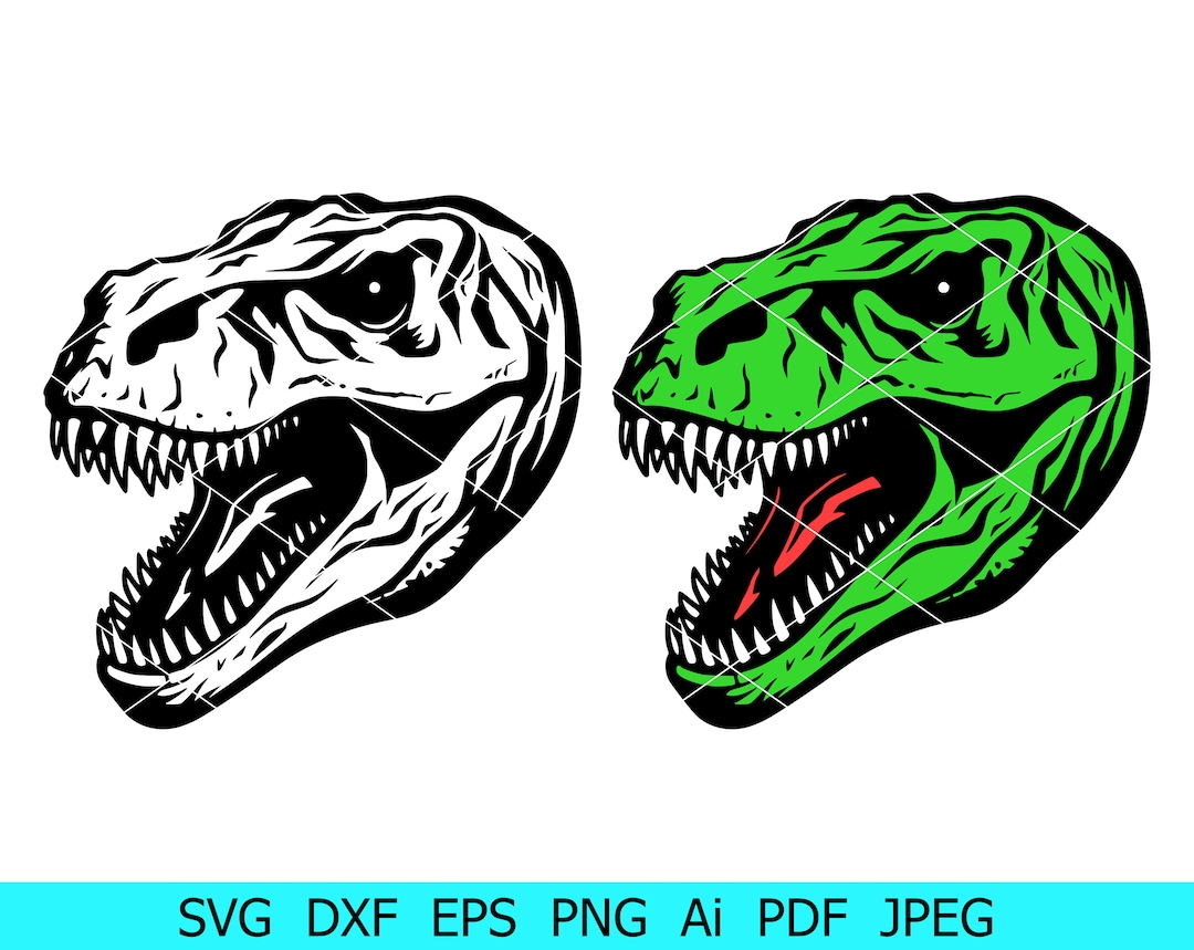 T-rex Svg, Dinosaur Svg, Tyrannosaurus Rex Svg, T-rex Clipart, T-rex ...