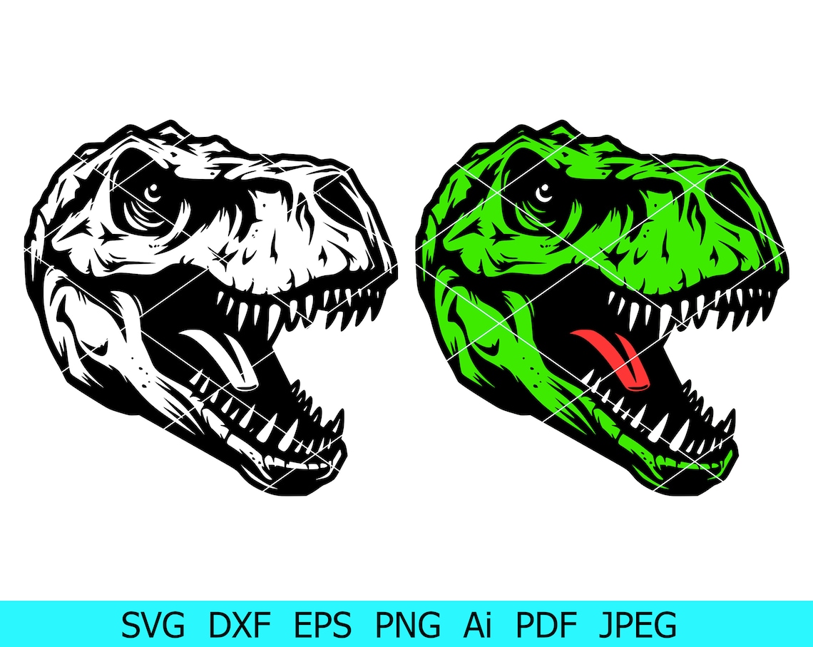 T-rex Svg, Dinosaur Svg, Tyrannosaurus Rex Svg, T-rex Clipart, T-rex ...