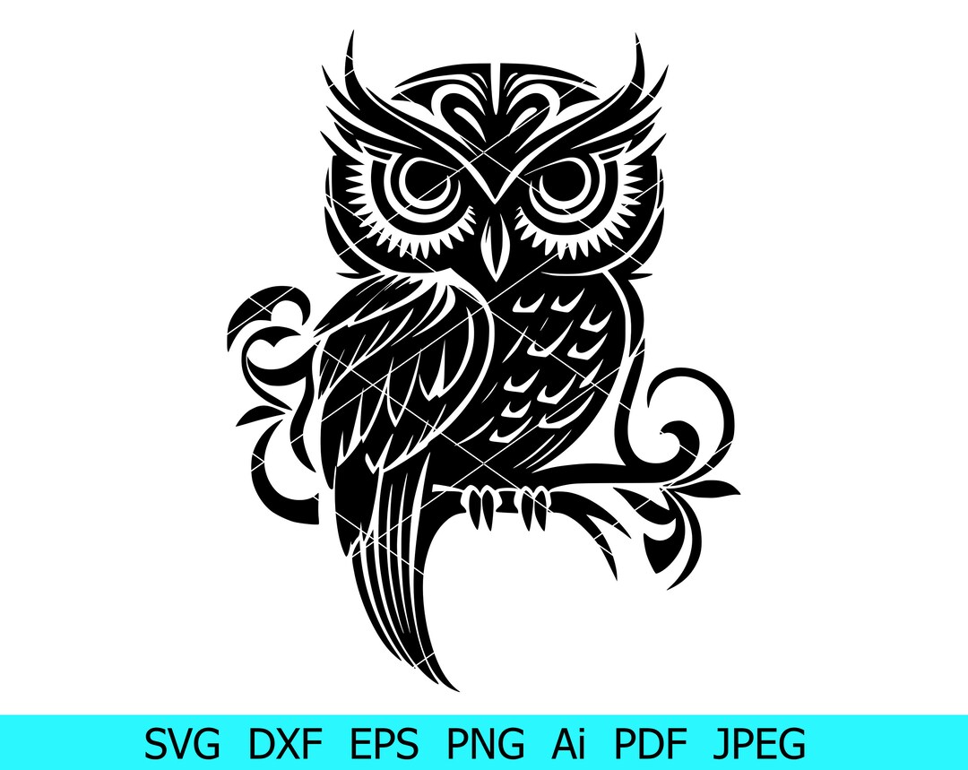 Owl Svg, Animal Svg, Owl Face Svg, Owl Cut File, Owl Vector, Owl Cricut ...