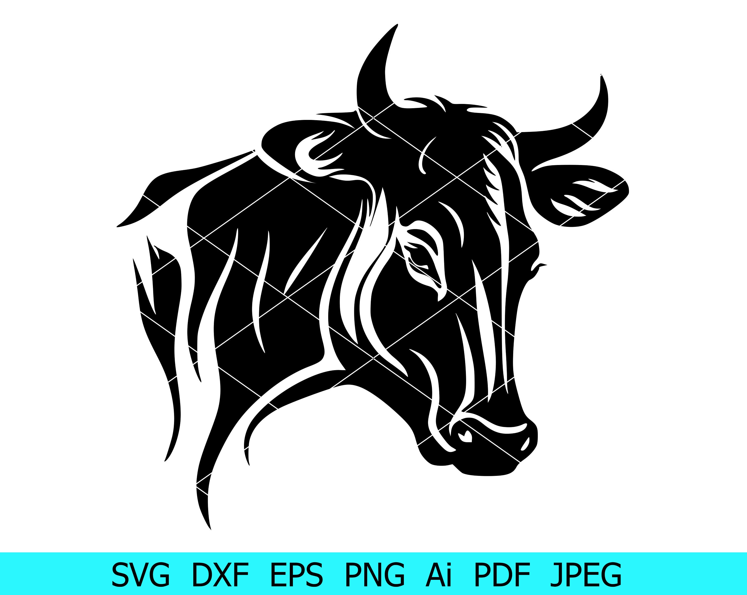 Plotterdatei Kuh, Kuh Svg, Kuh Svg, Kuh Svg, Kuh Svg, Kuh svg, Kuh Svg, Kuh Svg, Cricut Svg ...