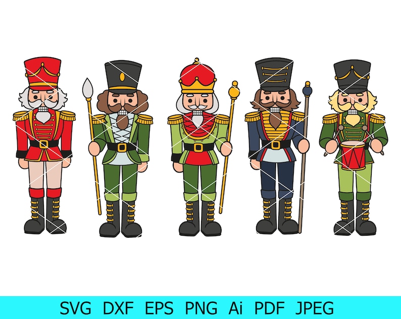 Christmas Nutcrackers Svg, Toy Soldier Man Png, Christmas Svg ...