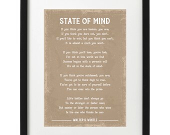 Walter Wintle Poem - Etsy