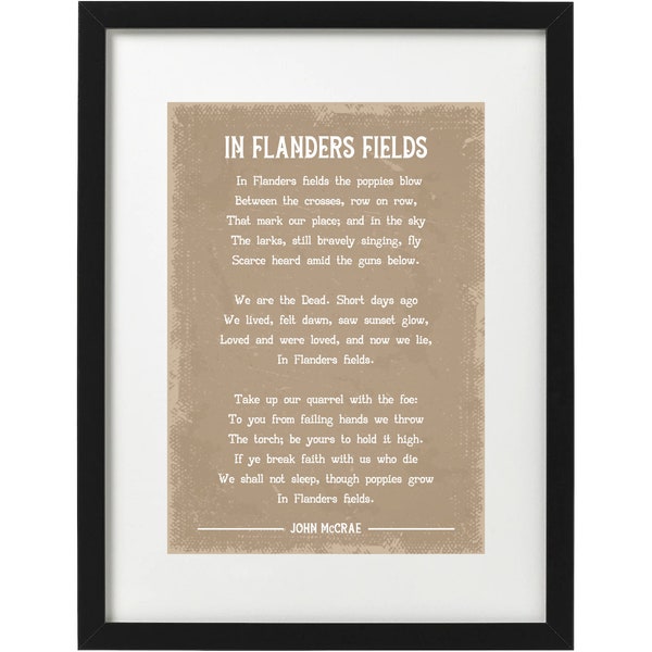 Flanders Fields - Etsy